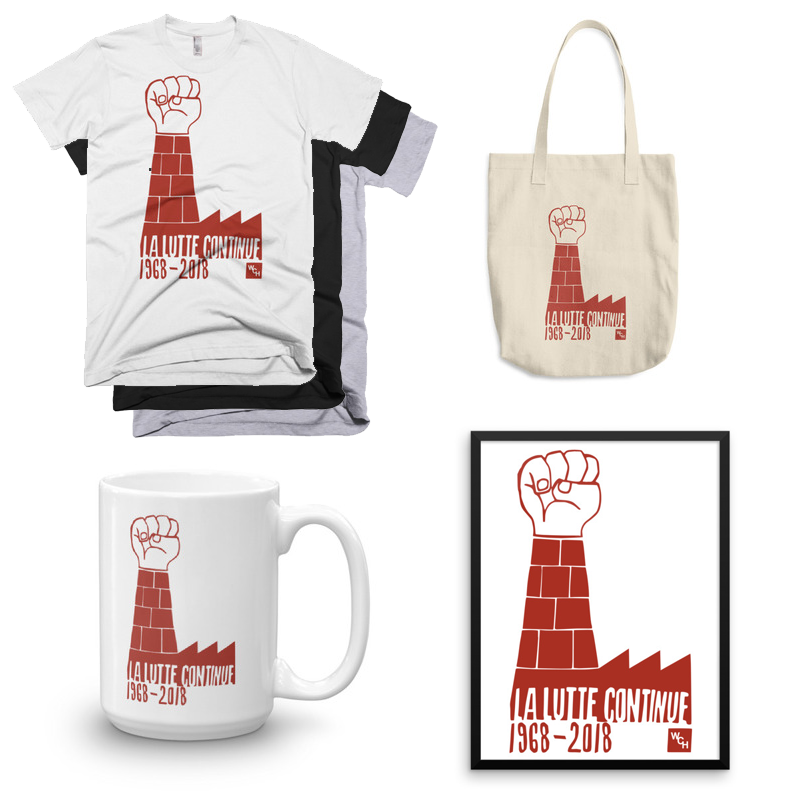 May 68 50th anniversary merch – Working Class History