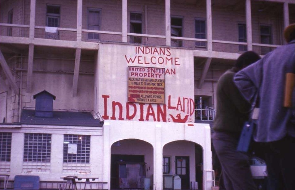Native American Alcatraz Island Occupation Of Alcatraz